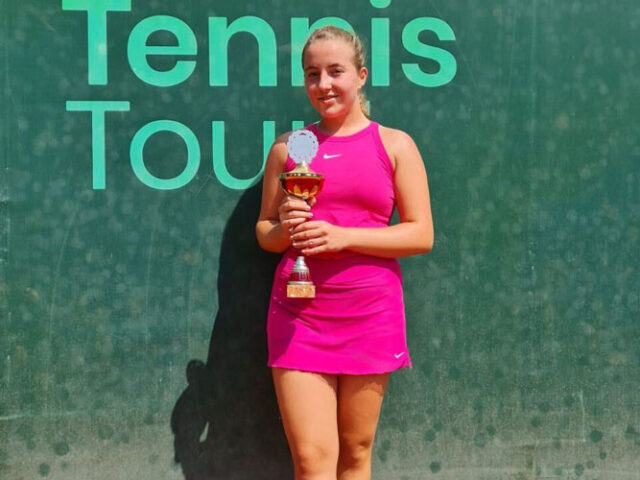 Teodora Kovačević iz Tenis kluba "Dr Mladen Stojanović" Prijedor ...